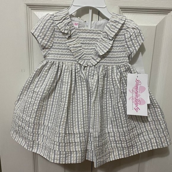 Bonnie Jean | Dresses | Nwt Bonnie Jean Flutter Seersucker Dress | Poshmark